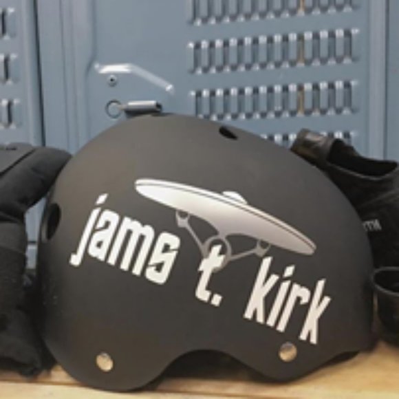 TL Kelly graphics | Other | Custom Vinyl Helmet Decal Bespoke Design ...